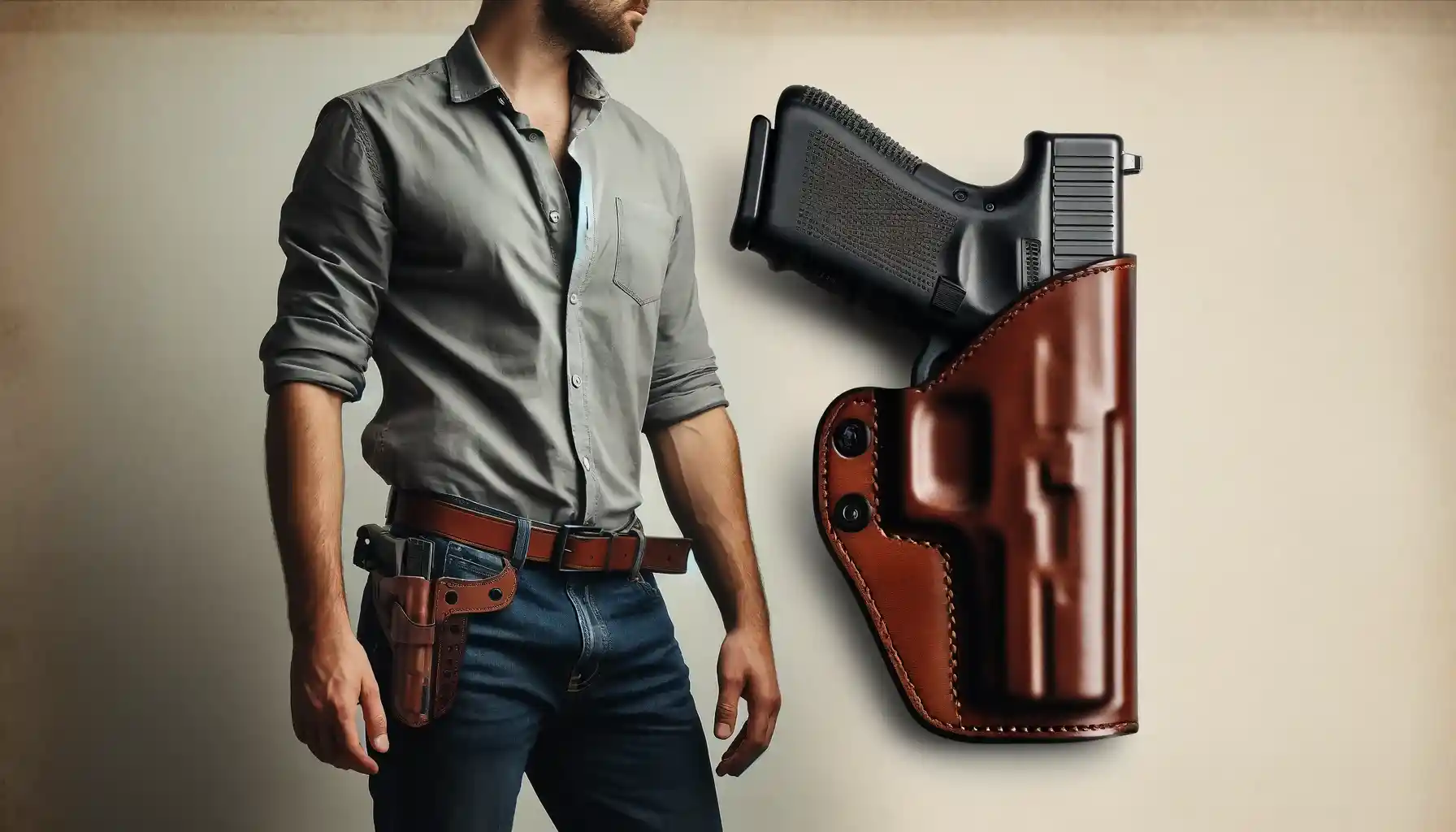 A Guide to Finding Your Perfect GLOCK 19 Leather Holster - HolsterHood